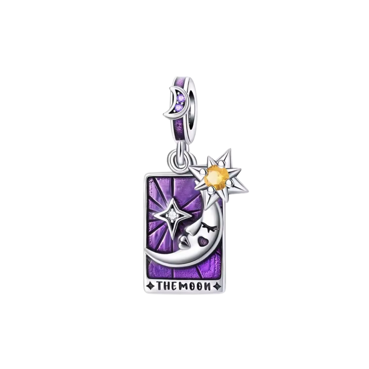 Charm Carta De Tarot Media Luna – Ethereal Shop